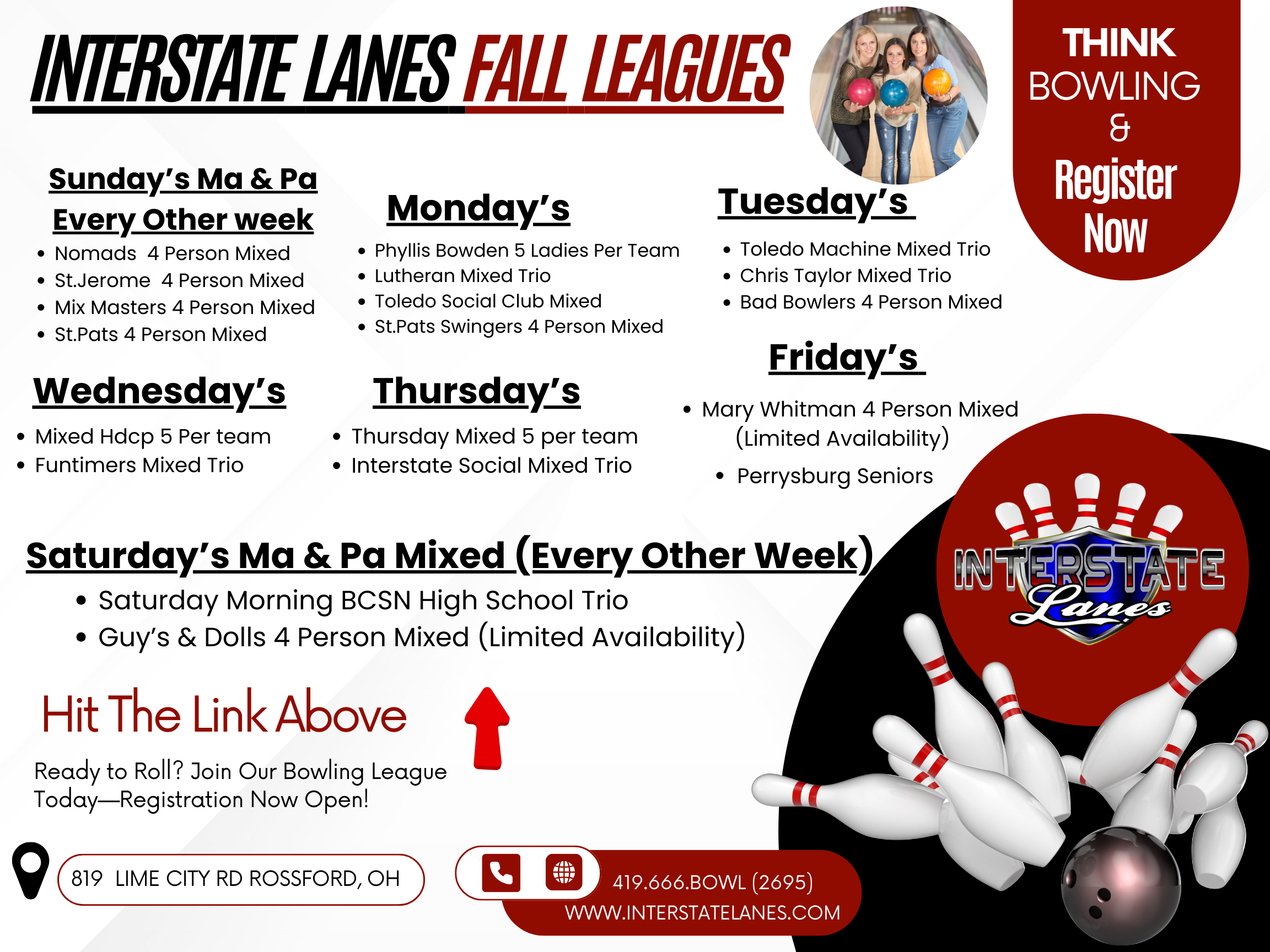 FALL Leagues